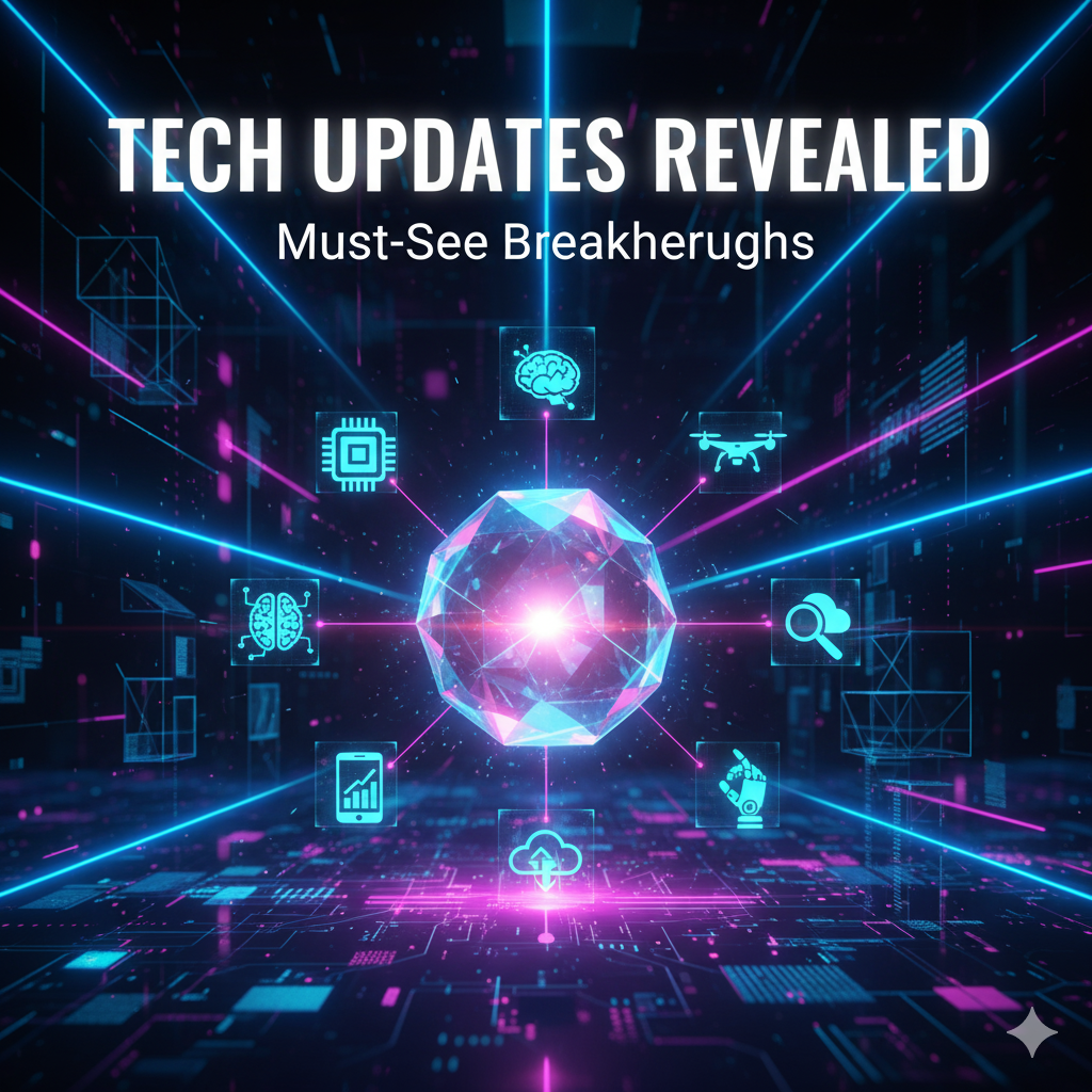 Tech Updates Revealed: Must-See Breakthroughs
